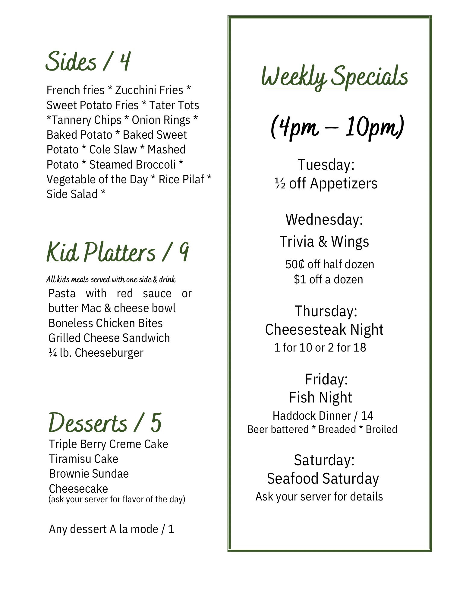 The Tannery - DuBois Country Club